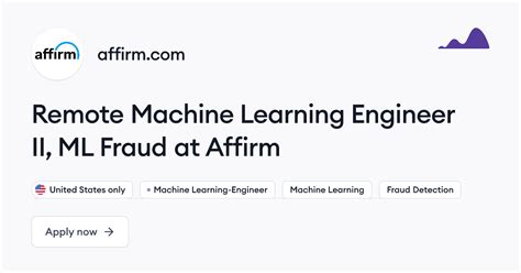 Remote Machine Learning Engineer Ii Ml Fraud Job At Affirm Himalayas