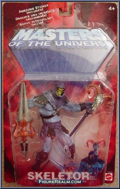 Skeletor He Man 2002 Series Basic Series Mattel Action Figure