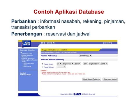 Mata Kuliah Basis Data ODP