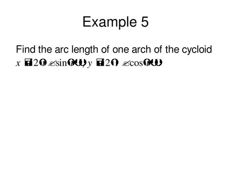 Ppt Arc Length Powerpoint Presentation Free Download Id5615031