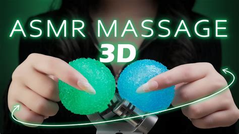 ASMR D Brain Penetrating Ear Massage No Talking Cara ASMR YouTube