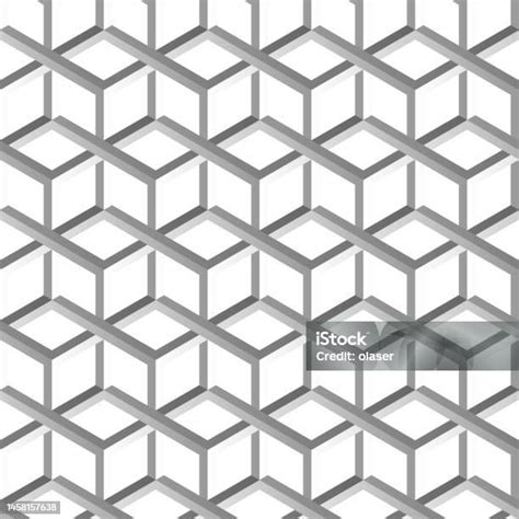 큐브 가장자리 환상의 슬림한 3d 패턴 3차원 형태에 대한 스톡 벡터 아트 및 기타 이미지 3차원 형태 가냘픈 건축물