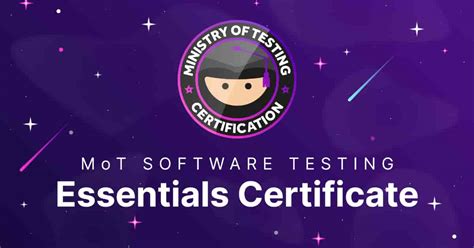🚀 Launching The Mot Software Testing Essentials Certificate Ministry