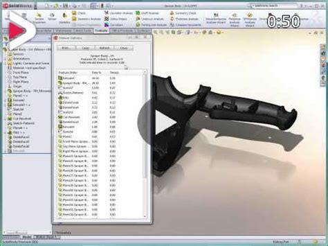 SolidWorks Delete Face دیدئو dideo