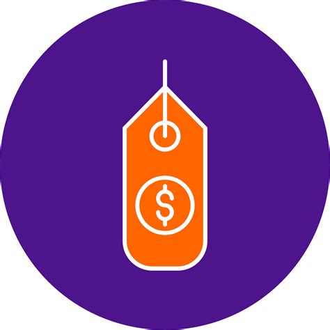 Dollar Sign Line Filled Circle Icon Vector Art At Vecteezy