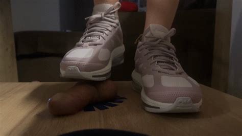 Nike Air Max Genome Pink Shoejob By Mistress Lumy Shoejob Footjob