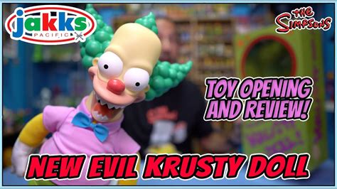 New Evil Krusty Doll Opening And Review Jakks Pacific Does It Again Jakkspacific Thesimpsons