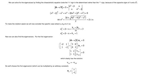Eigenvalue Analysis Eigenvalues And Bridges