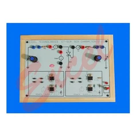 Scr Experiment Circuit Diagram