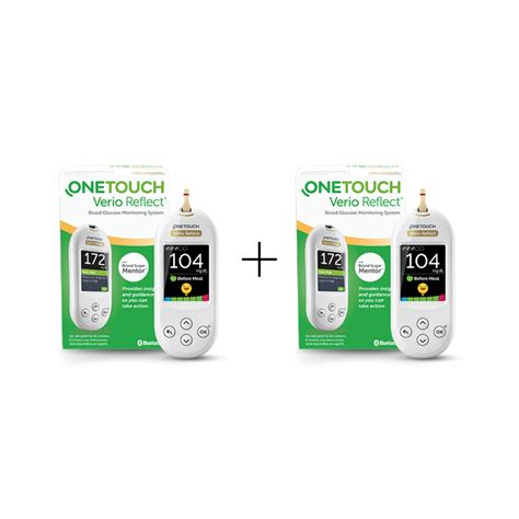Onetouch Verio Reflect Meter 2 Pack National Diabetic Supply