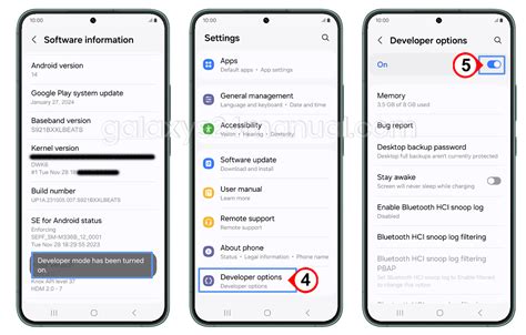 How To Enable Developer Options On Samsung Galaxy S