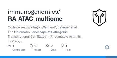 Github Immunogenomics Ra Atac Multiome Code Corresponding To Weinand