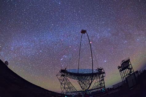 The Large Size Cherenkov Telescope Moving In La Palma Timelapse Dslr Mirrorless And General