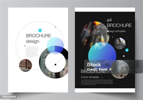 A4 형식의 벡터 레이아웃 브로셔 전단지 소책자를 위한 현대적인 커버 모의 광고 디자인 템플릿 심플한 디자인의 미래형 컨셉 행성