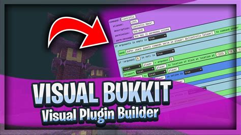 Minecraft Plugin Coding With Visual Blocks Coding Fast And Easy Visual Bukkit Tutorial Youtube