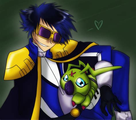 Digimon Kaiser And Wormmon By Liliy On Deviantart