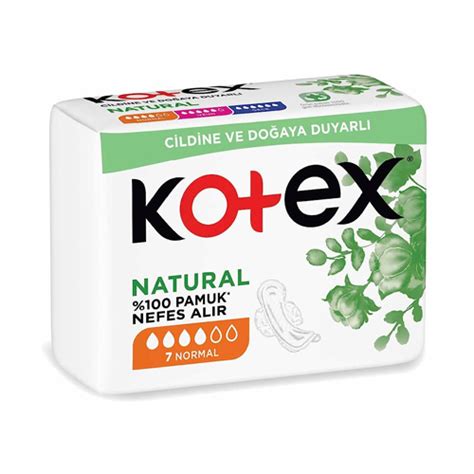 Kotex Natural Ultra Single Normal 7 Li – Güvendik Hipermarketçilik