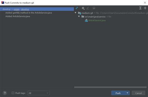 Intellij Idea Git Features Or How To Work With Git Without By Oleg Kornii The Startup Medium