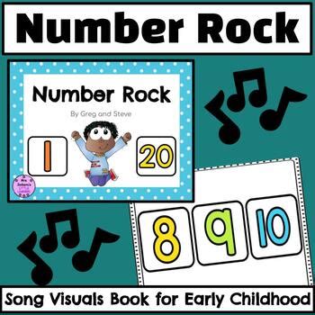 Number Rock Interactive Song Book Numbers 1 20 Tpt