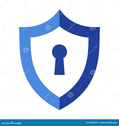 Padlock Security Or Safe Icon Shield Check Mark Vector Illustration