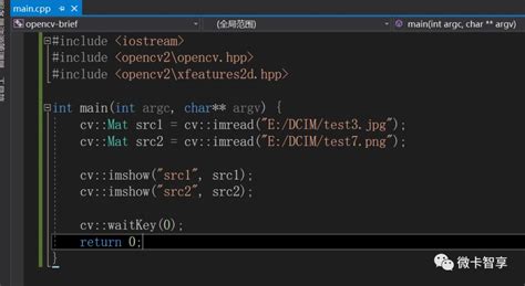 C Opencv特征提取之bfmatcher匹配 Csdn博客