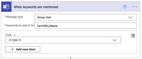 Teams When Keywords Are Mentioned With Special Characters Rmicrosoftflow