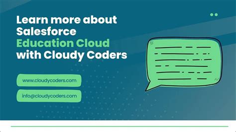 Salesforce Education Cloud Cloudy Coders Youtube