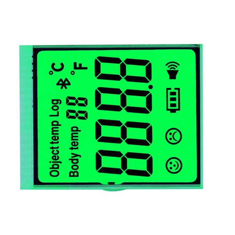 Cog FPC Custom 7 Segment 128 64 Dots Tn Stn Htn Va FSTN Positive Transflective Mono Graphic LCD