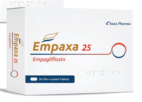 Empaxa 25mg 30 Tablets أقراص امباكسا لخفض سكر الدم