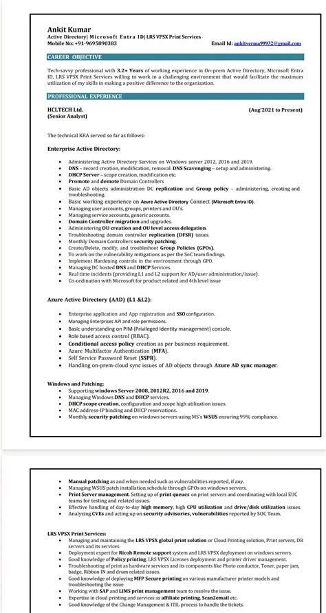 Ankit Kumar On Linkedin Opentowork Active Directory Azure Active Directory Microsoft Entra Id