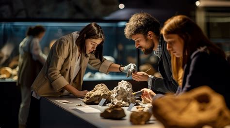 Free Examining Museum Artifacts Photo Museum Artifacts Researchers