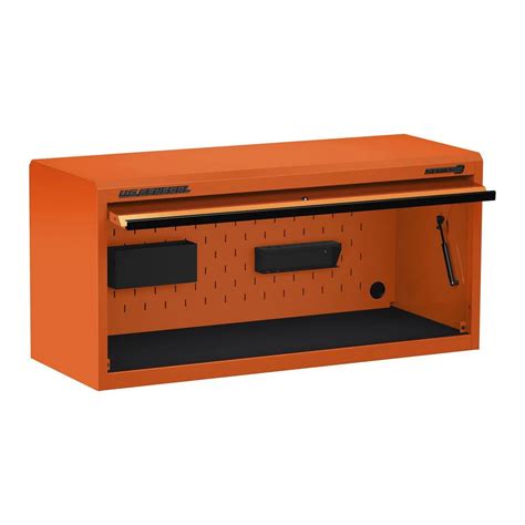 Us General 56 In X 22 In Work Center Hutch Series 3 Orange