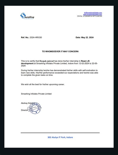 Deepak Jaiswal On Linkedin Reactjs Internship Webdevelopment