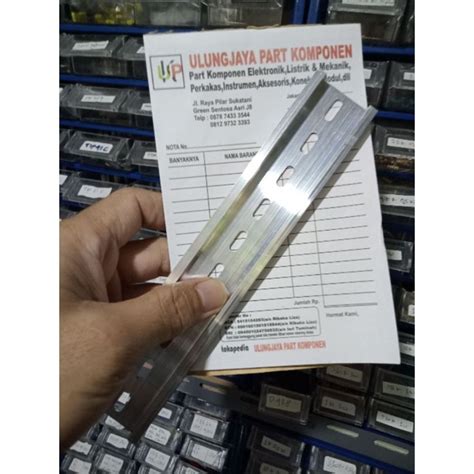 Jual Rel Mcb Alumunium 2 Fungsi Din Rail Mcb Shopee Indonesia
