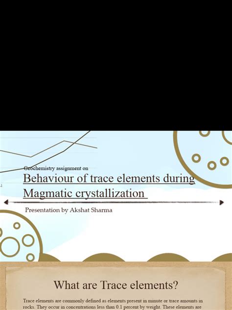 Behavior Of Trace Elements During Magmatic Crystallization Pdf Magma Igneous Rock