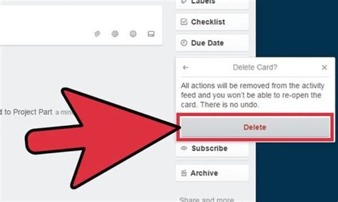 How To Delete Cards In Trello