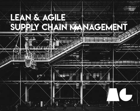 Lean Agile Supply Chain Management ActioGlobal
