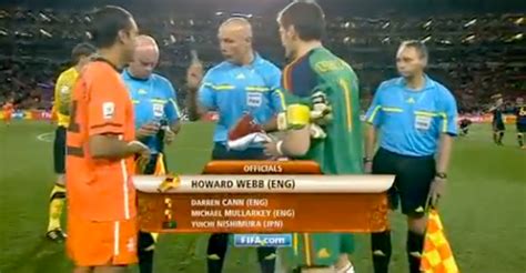 Hong Kong Referee World Cup Final 2010 Mixed Signals And Expected
