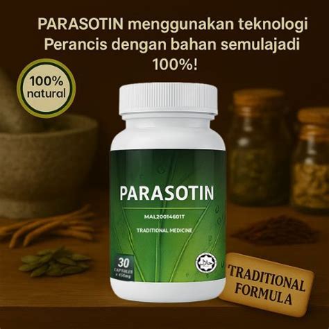 🔔🔔parasotin📢📢original Hq💊30 Capsule Ready Stock Shopee Malaysia