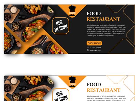 Food Restaurant Web Banner By Shahzaib Hamza On Dribbble