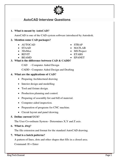 Autocad Interview Questions Pdf Computer Aided Design Auto Cad
