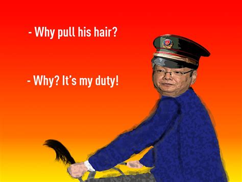 Zheng Xiyuans Greatest Duty Pulling Protestors Hair R Fucktheccp
