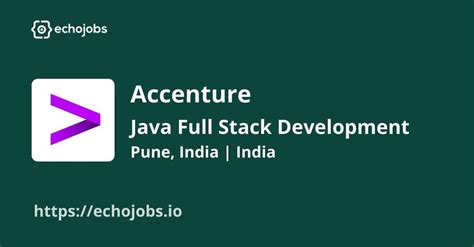 Accenture Is Hiring Java Full Stack Development Application Developer