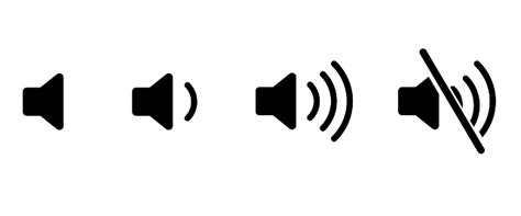 볼륨 아이콘 세트입니다 웹 사이트 설정 아이콘 벡터입니다 컴퓨터 및 모바일용 0명에 대한 스톡 벡터 아트 및 기타 이미지 0명 Brand Name Online