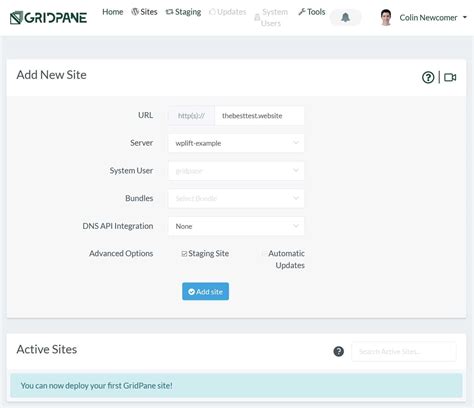 Hosting Wordpress With Gridpane Reviewtutorial Non Developers View