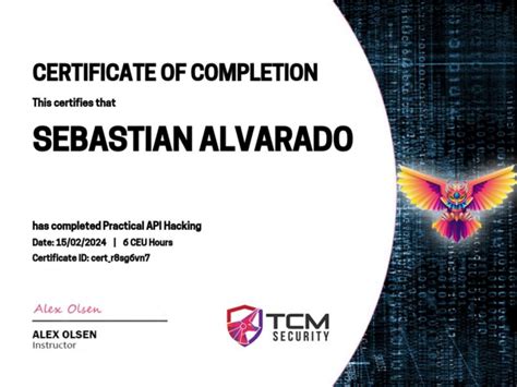 🖥sebastian Alvarado On Linkedin Cybersecurity Tcmsecurity Apisecurity
