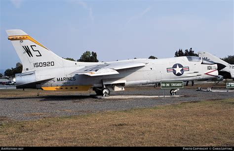 Aircraft Photo Of 150920 Vought F 8j Crusader Usa Marines