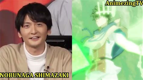 Yuno Voice Actor Black Clover Japanese Seiyuu Nobunaga Shimazaki