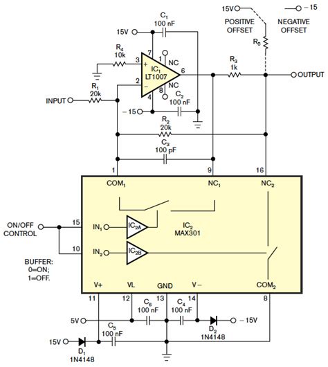 Onoff Buffer Switches Analog Or Digital Signals Edn