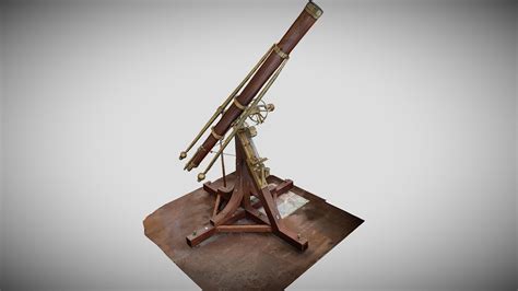 Fraunhofer Refrector Tartu Old Observatory 3d Model By Archaeovision
